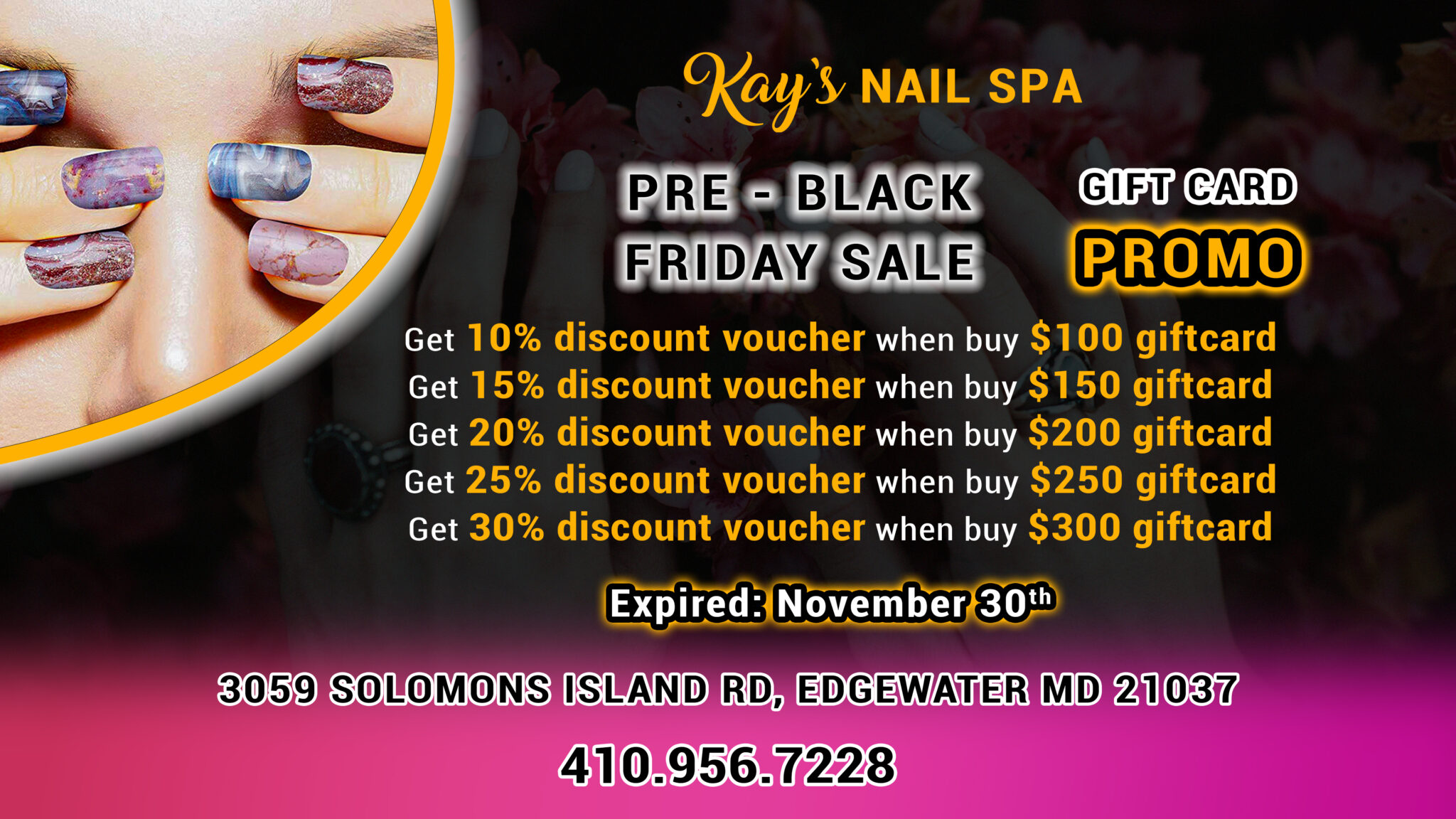 Promotions - Kay Nail Spa